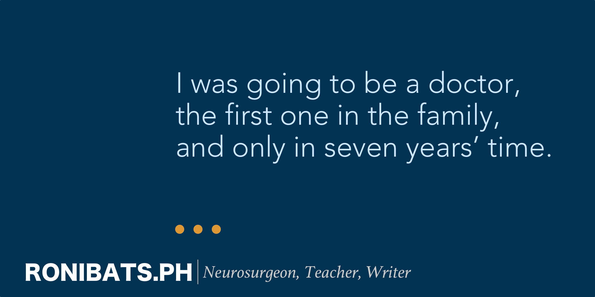 How I Got into INTARMED – Ronibats.PH